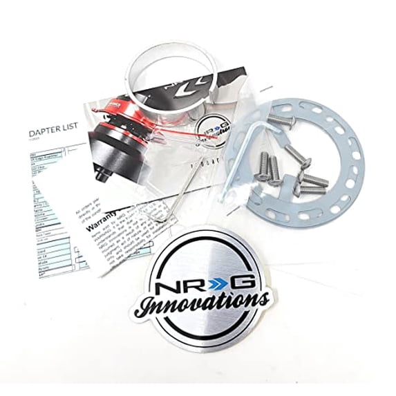 NRG Steering Wheel Quick Release Kit - Generation 2.0 - Blue with Blue ...