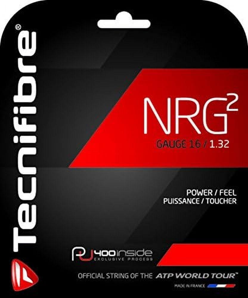 NRG2-16 Gauge in Black Color - Multifilament Tennis Racquet String Sets ...