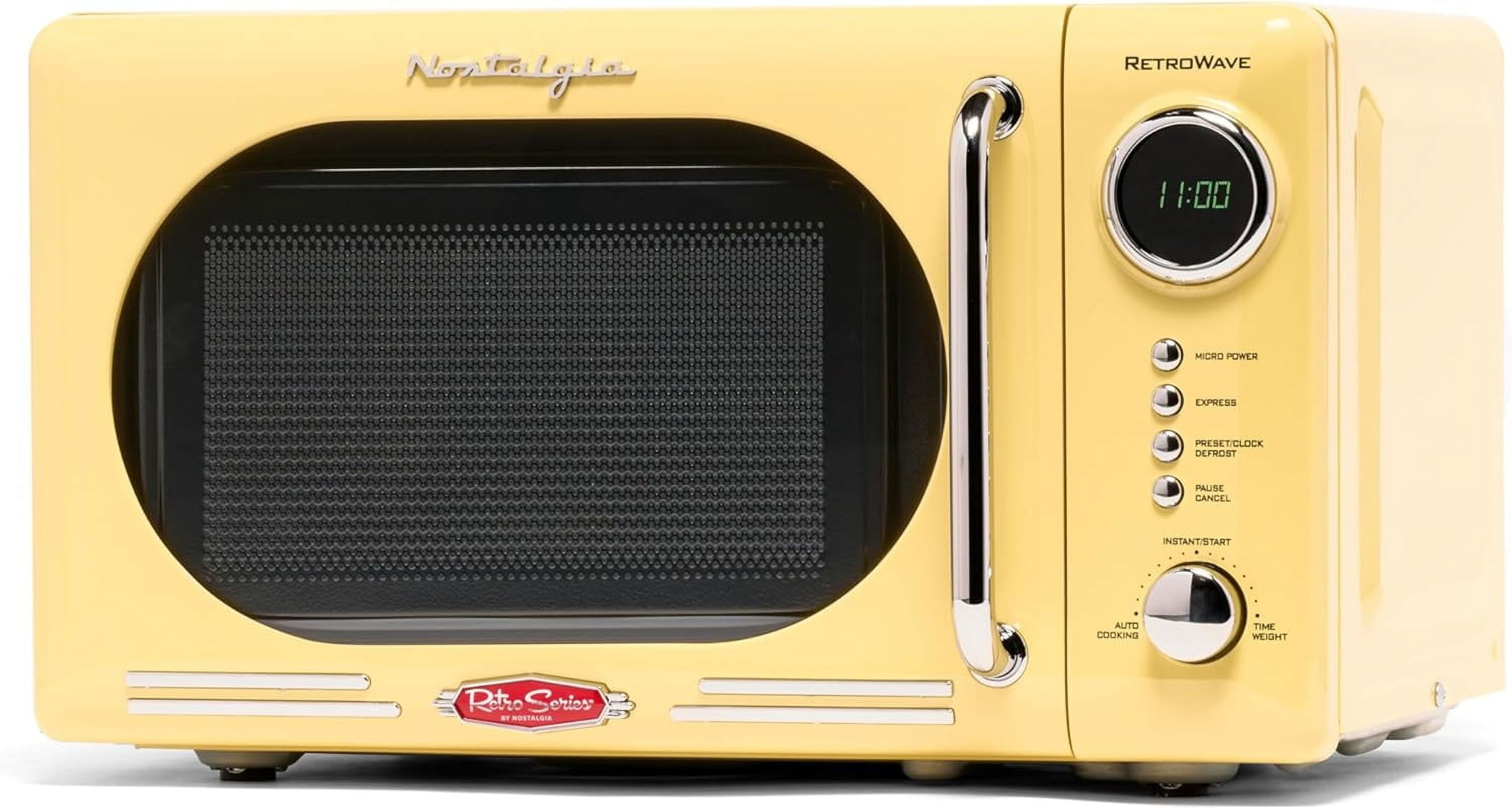 NRMO7YW6A Retro Compact Countertop Microwave Oven, 0.7 Cu. Ft. 700 ...