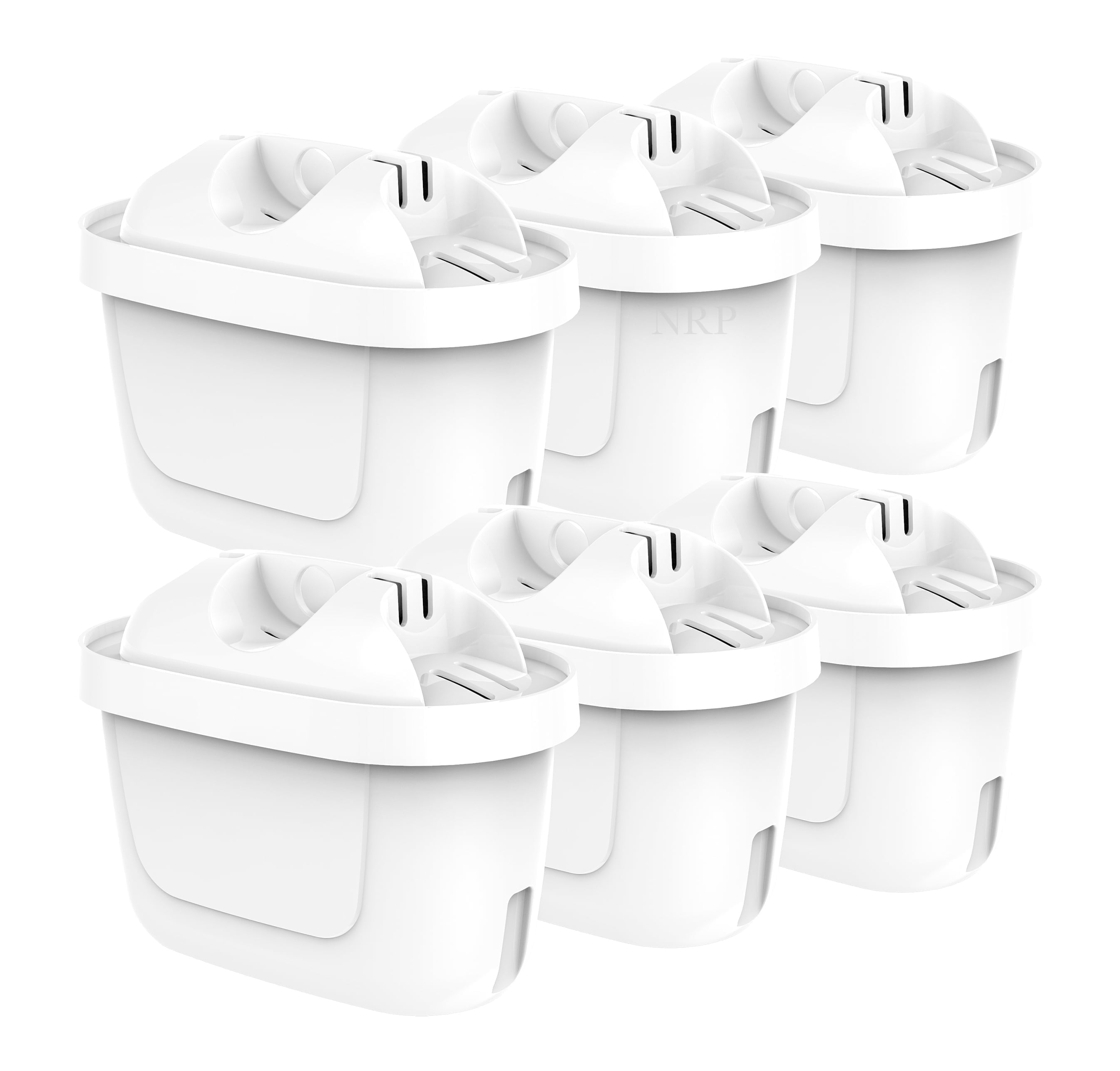 NRP Neutral Replacement Parts Water Filter 6-pack for Brita Maxtra ...