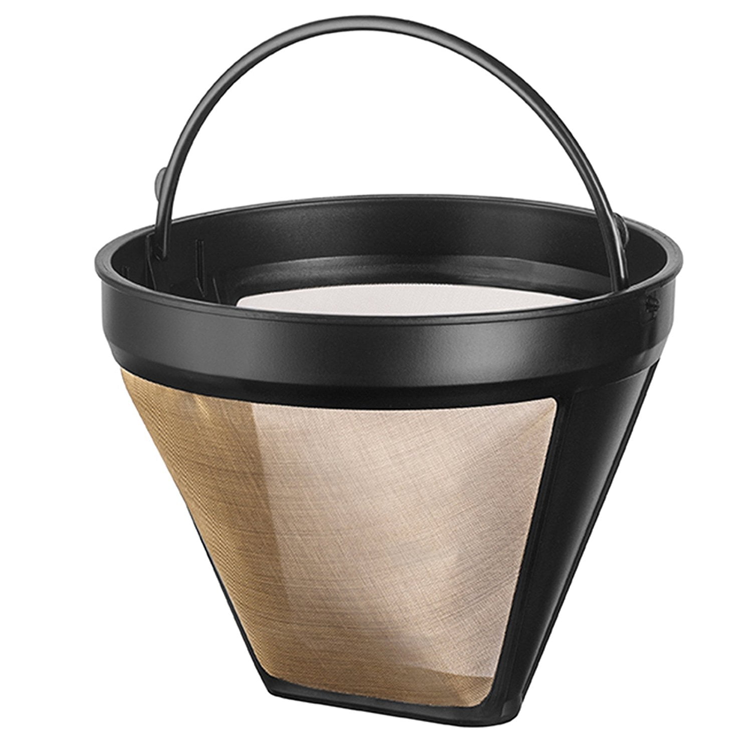 NRP Taller #4 Gold-tone Permanent Coffee Filter Compatible for KRUPS ...