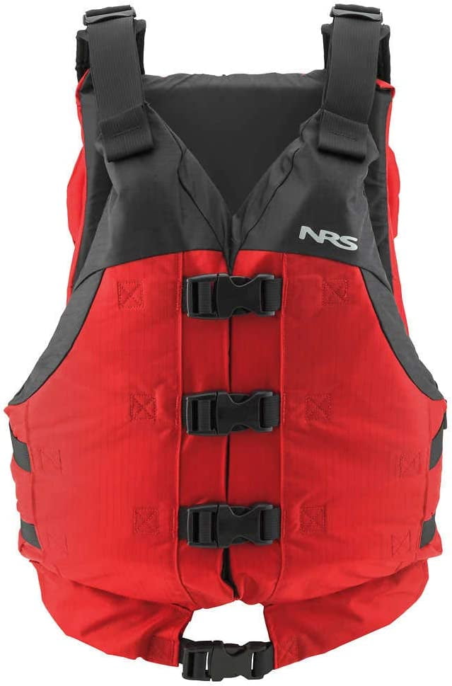 NRS Big Water V Rafting Lifejacket (PFD) Red Universal Plus - Walmart.com