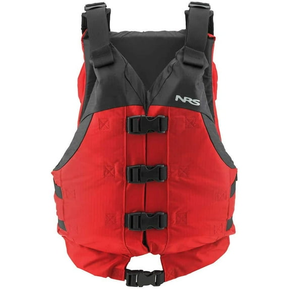 NRS Big Water V Rafting Lifejacket (PFD) Red Universal Plus - Walmart.com