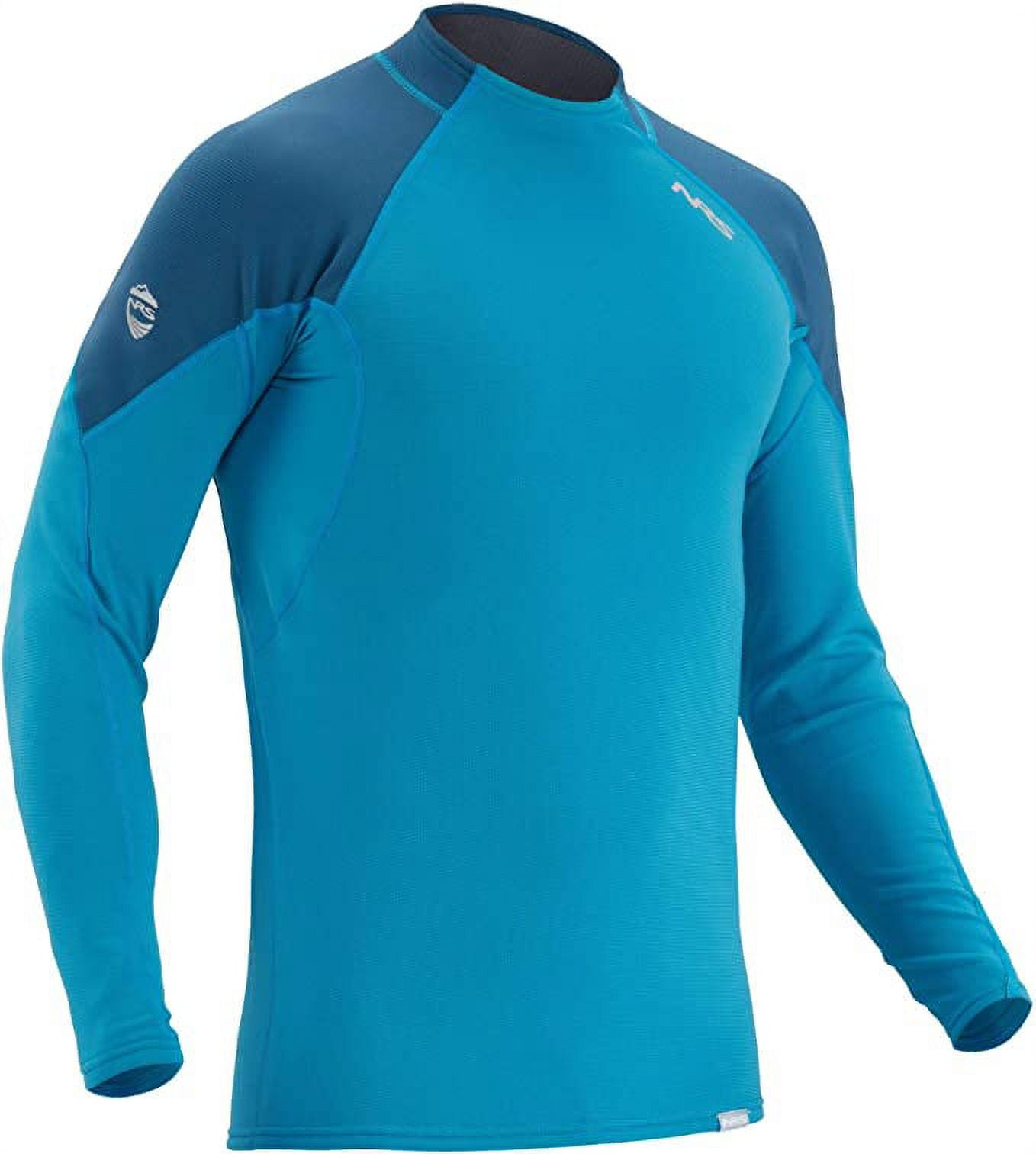 NRS Men's HydroSkin 0.5 Long-Sleeve Shirt Color: Fjord, Size: M ...