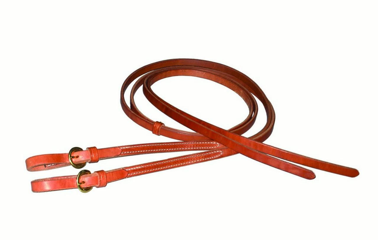 NRS Tack Buckle End Reins 5/8in x 8ft - Walmart.com