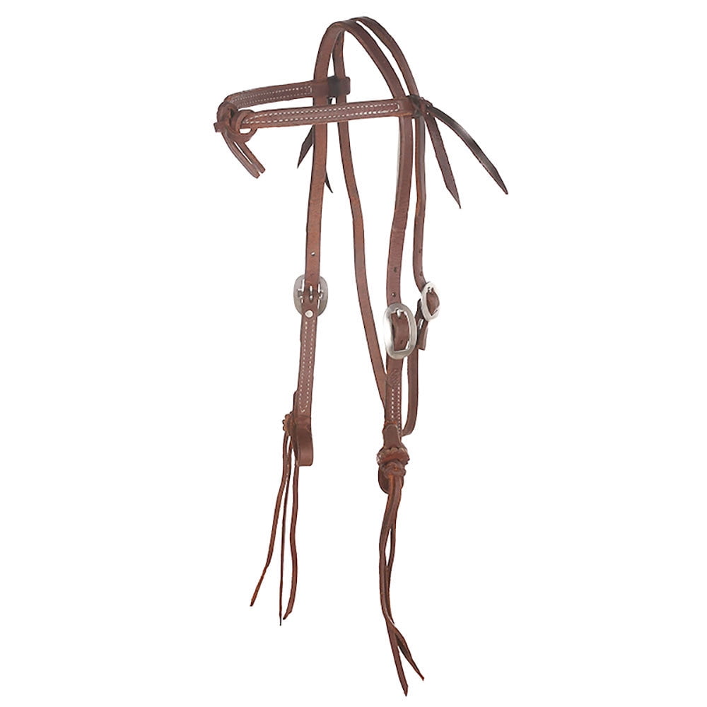 NRS Tack Rattlesnake Knotted Browband Headstall - Walmart.com