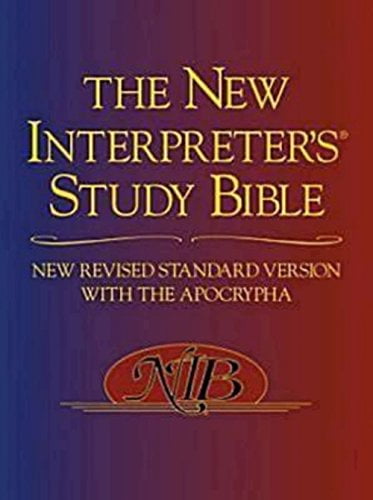 Pre-Owned New Interpreter's Study Bible-NRSV (Hardcover) 0687278325 ...