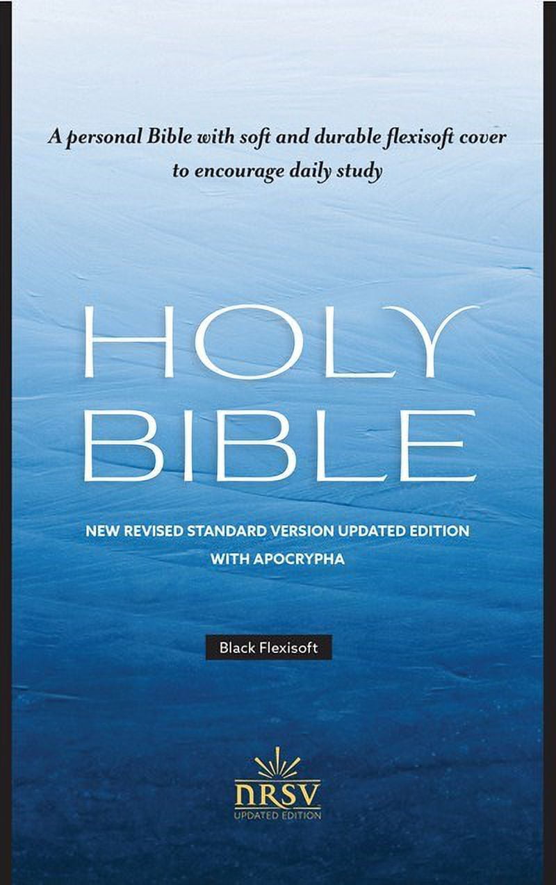 NRSV Updated Edition Holy Bible w/Apocrypha-Black Flexisoft - Walmart.com