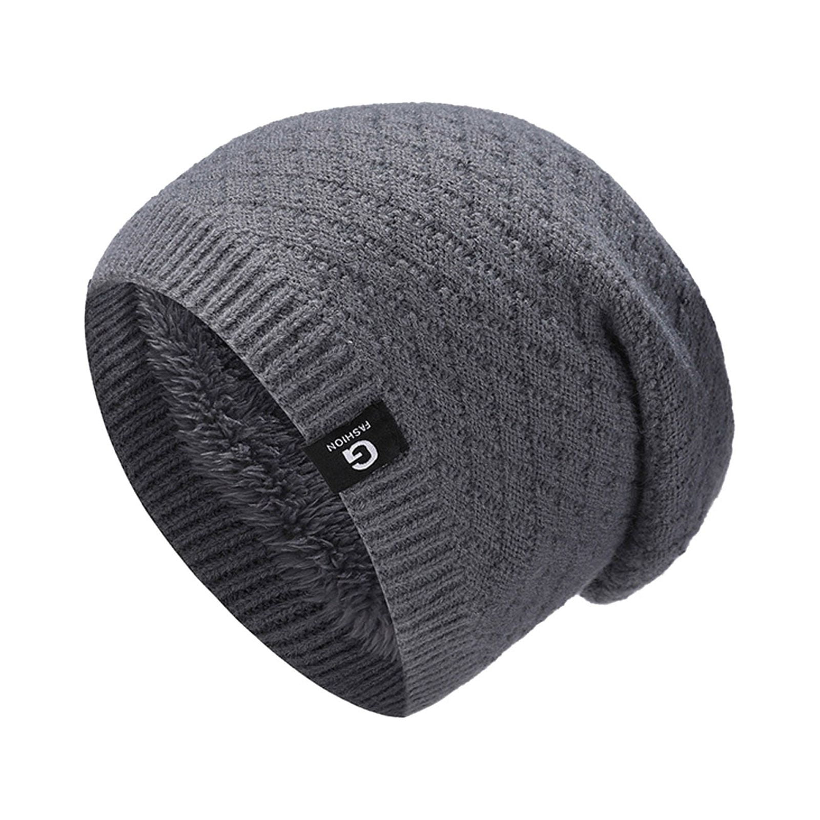 NRUDPQV winter hats for women men New Winter Knit Hat Outdoor Warm ...