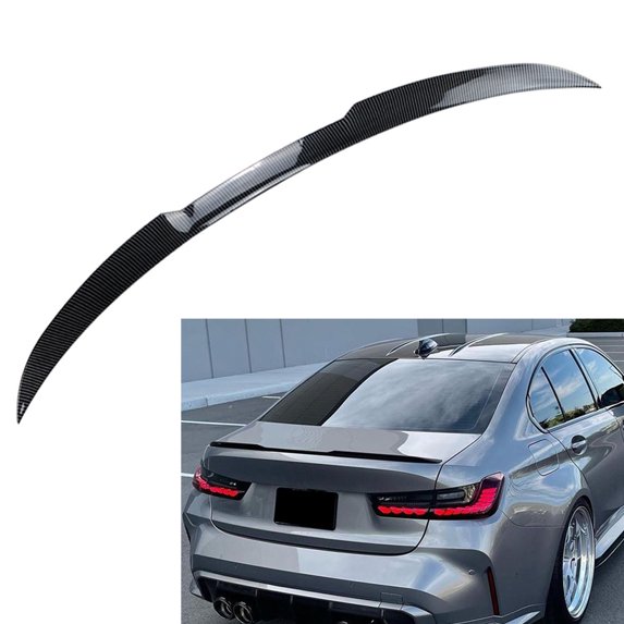 NS 1 pcs Car Rear Wing Spoiler Rear Trunk Spoiler Lip Wing for 3 Series ...