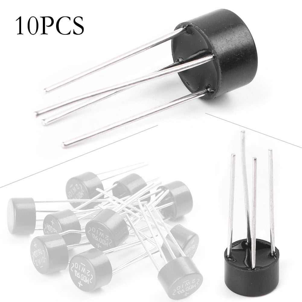 NS 10 x 2W10 2A Bridge Diode Rectifier Electronic Components DIY Kit ...