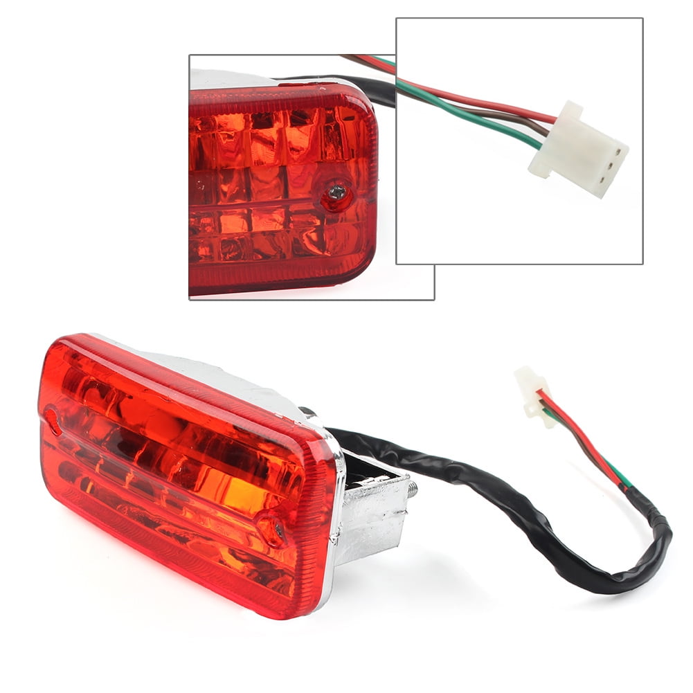 NS 12V Rear Tail Light for 110cc 125cc 135cc ATV Quad 4 Wheel TaoTao ...
