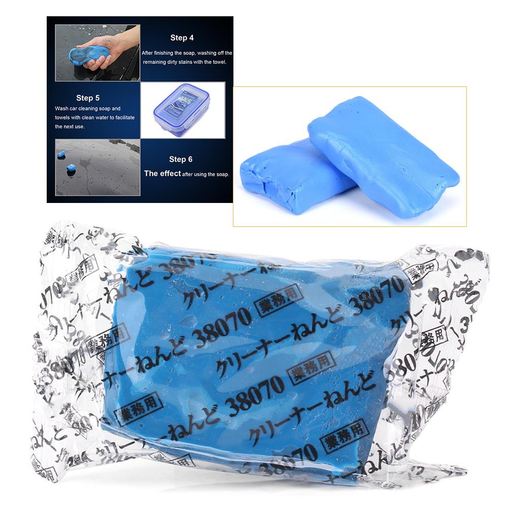 NS 190-200g Magic Clay Bar Washer Auto Cleaning Remove Blue For Truck ...