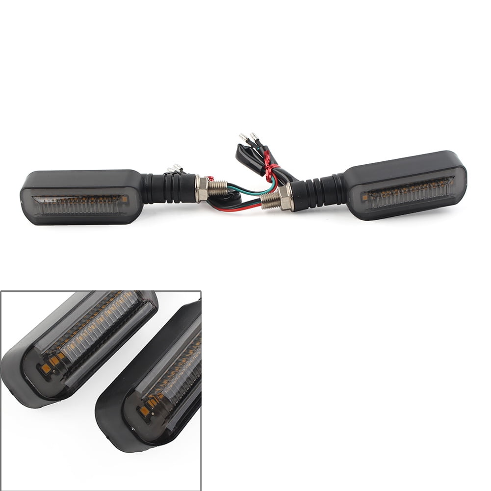NS 2x 12V LED Turn Signal Flasher Blinker Brake Stop Tail Light DRL ...