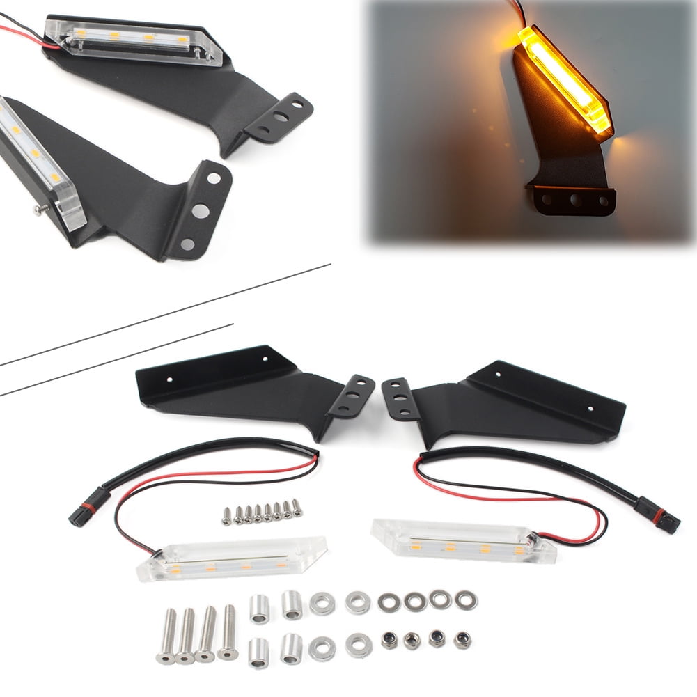 NS 2x Invisible Wing LED Front Turn Signal Light for BMW S1000RR 2019 ...