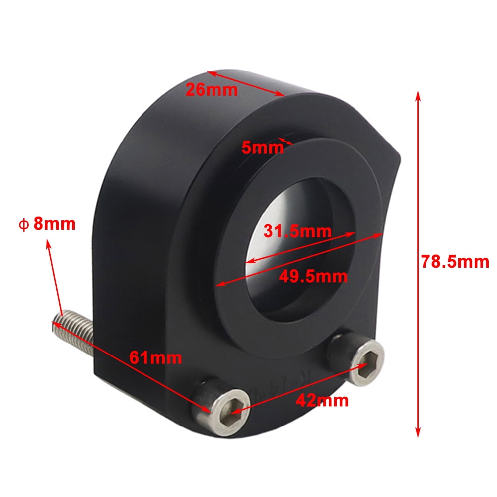 NS 2x for Kawasaki Ninja ZX-14R Ninja ZZR 1400 2006-2018 Handlebar Riser Spacer Kit - Walmart.com