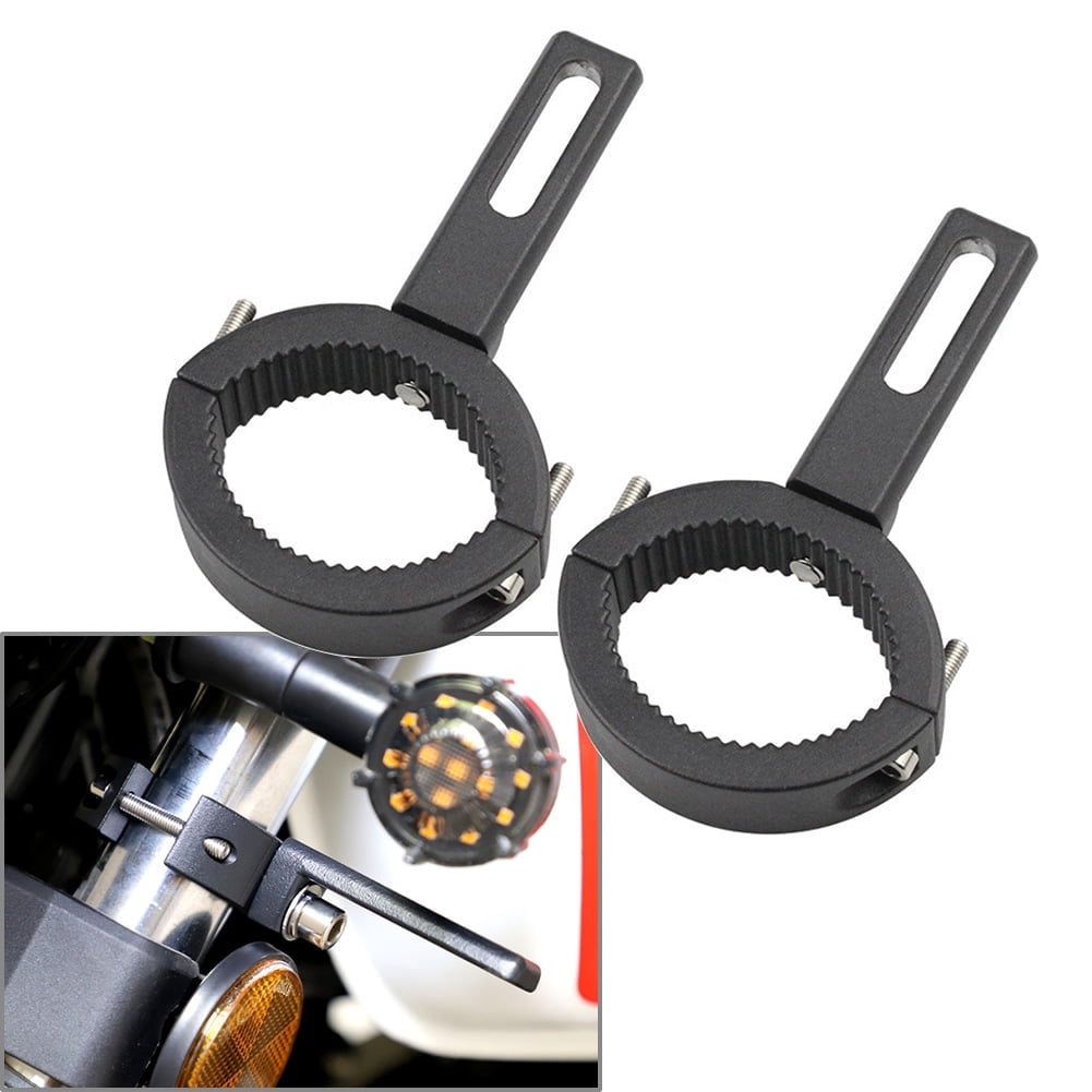 NS 38-60mm fork Tube Mount Bracket Headlight Fog Spotlight Holder Clamp ...