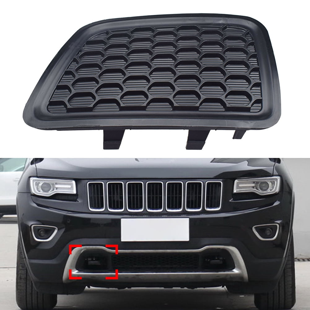 NS 68143098AC Side Lower Grille Tow Hook Insert, Front Black Grille ...