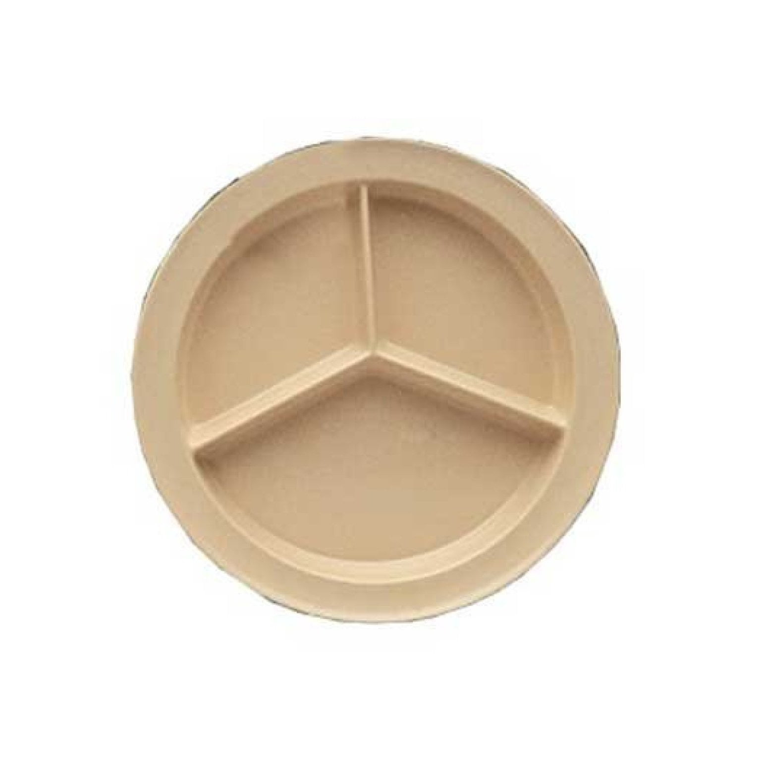 NS-701T Nessico Deep Compartment Plate, 8.75" Diameter, Melamine, Tan ...