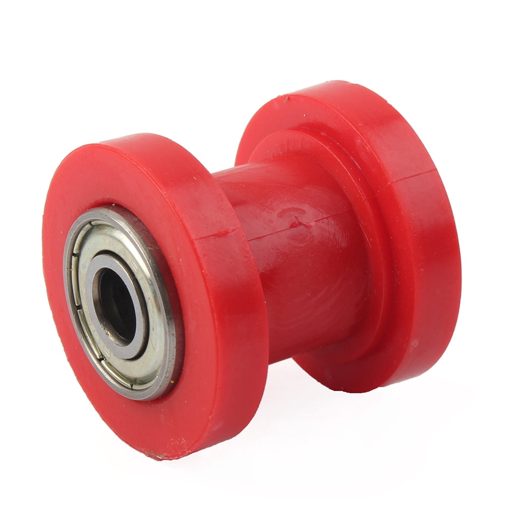 NS 8mm Drive Chain Pulley Roller Slider TeNSioner Wheel Guide For ...