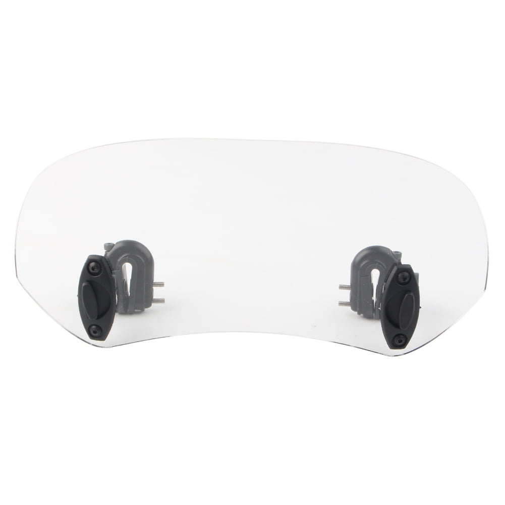 NS Adjustable Clip-On Windshield Extension Spoiler Motorcycle ...
