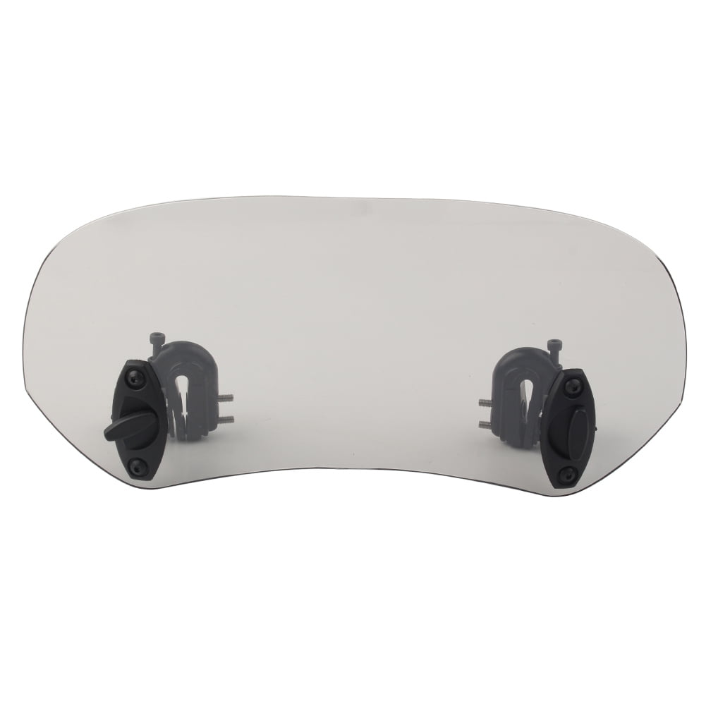 NS Adjustable Clip-On Windshield Extension Spoiler Windscreen Deflector ...