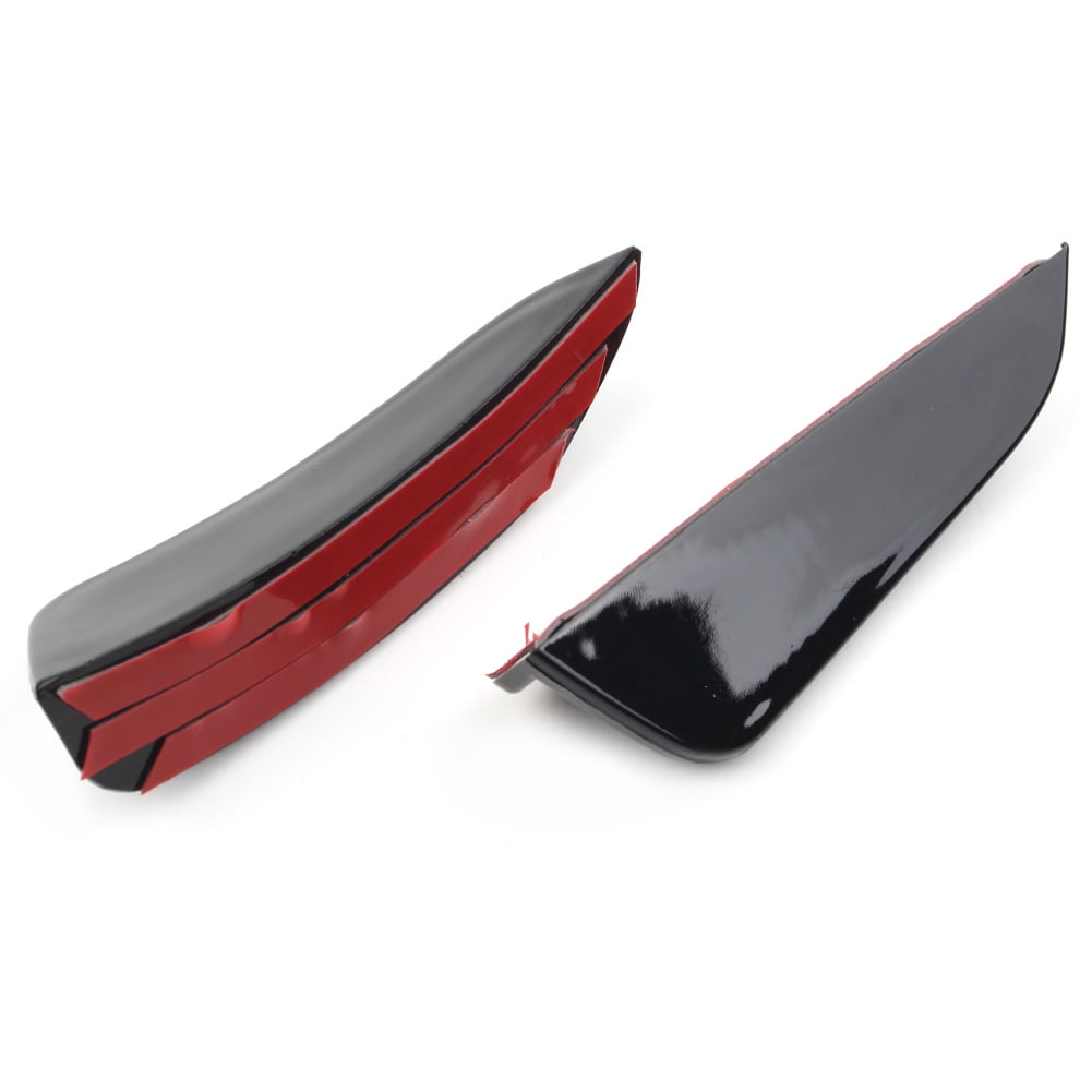 NS Auto Front Bumper Side Air Splitter Spoiler Trims for Mercedes Benz ...