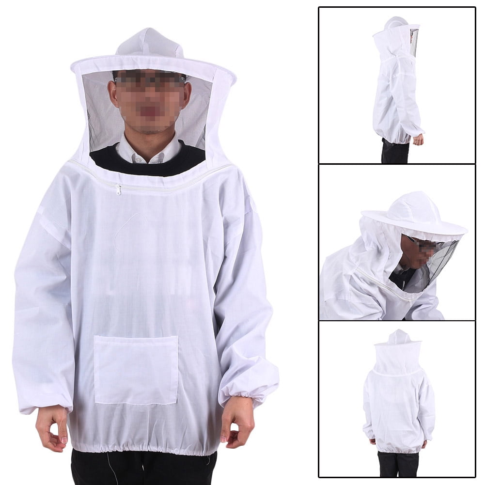 NS Bee Beekeeping Jacket Veil Hat Suit Clothes Smock Protective ...