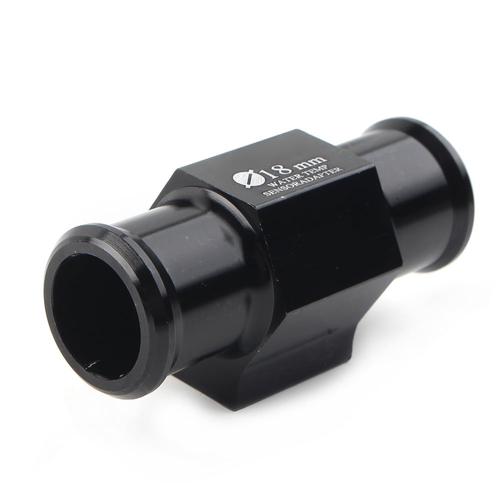 NS Black Aluminum Water Temp Meter Temperature Gauge Joint Pipe ...