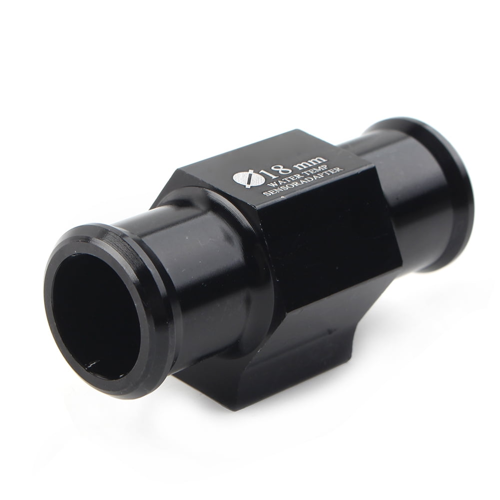 NS Black Aluminum Water Temp Meter Temperature Gauge Joint Pipe ...