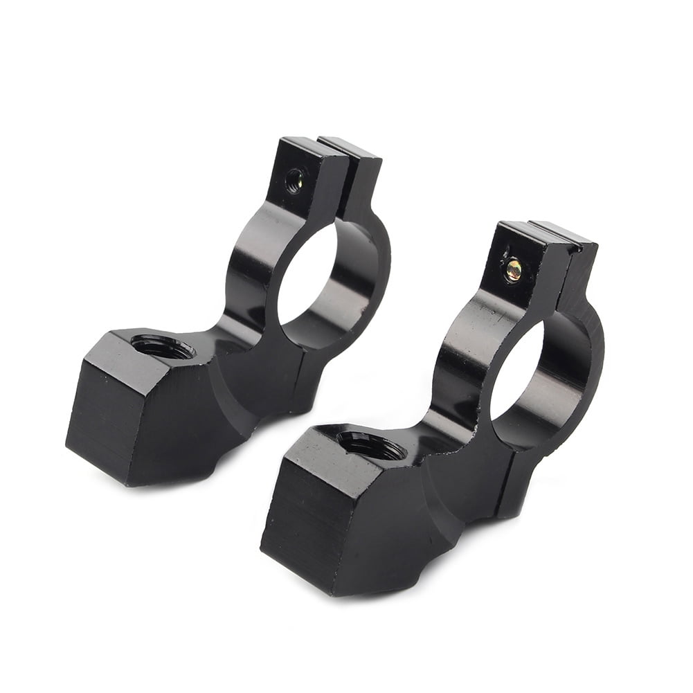 NS CNC 10MM 7/8" Aluminum Alloy Handlebar Mirror Mount Clamp Handlebar ...