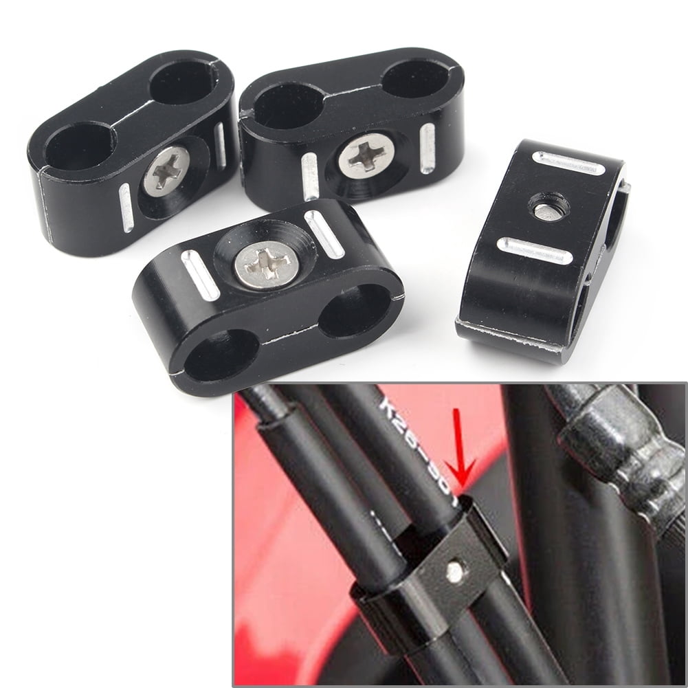 NS CNC For Harley 1984-Later Brake Throttle Cable Wire Line Clips ...