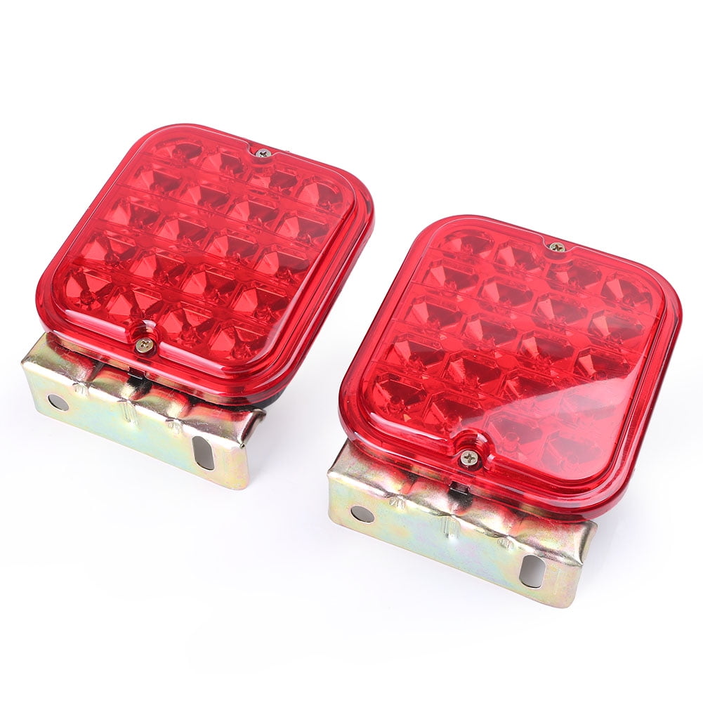 NS Car Accessary 12V LED Left and Right Trailer Lights Stop Tail Turn ...