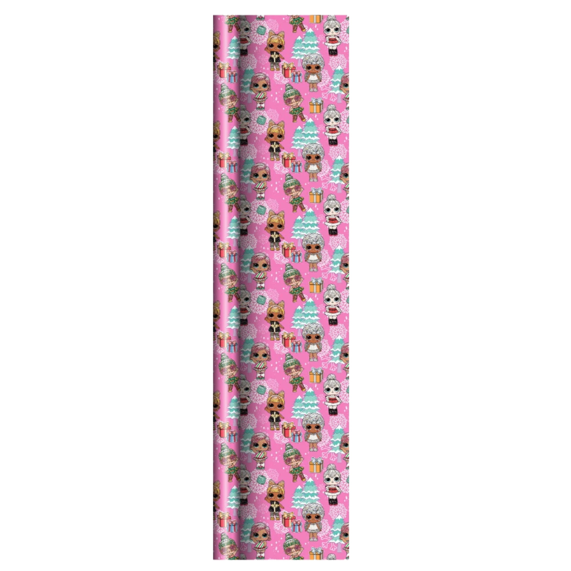 Lol Doll Surprise Pink Gift Wrapping Paper, 1 Roll Premium Paper with ...