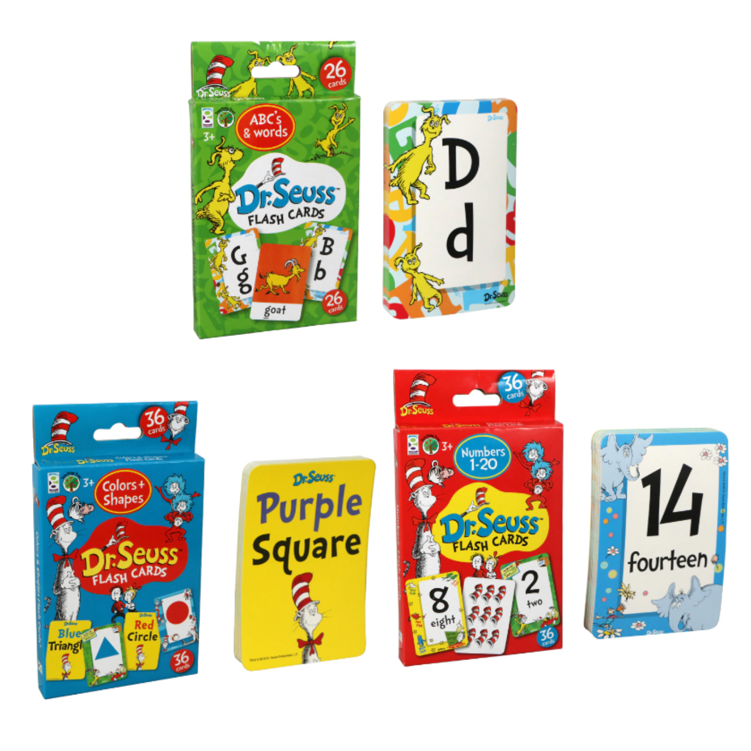 NS Dr. Seuss Flash Cards for Toddlers- Learn Shapes, Nepal | Ubuy