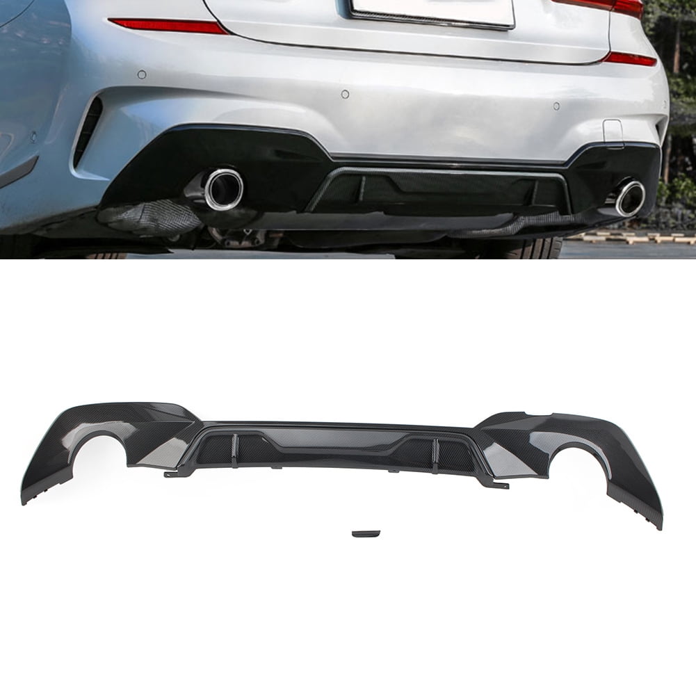 NS Fit for BMW 3 Series G20 G21 G28 2019+ Rear Bumper Diffuser Lip ...