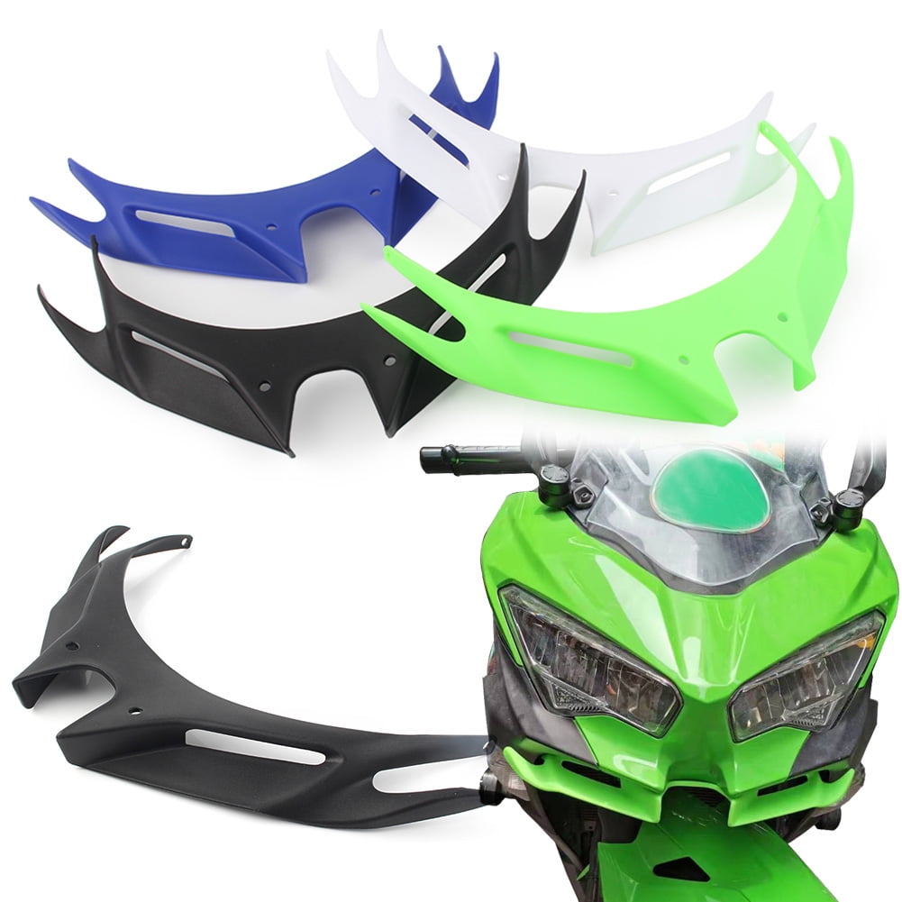 NS Front Aerodynamic Winglet Cover Protection Guard Beak for Kawasaki ...
