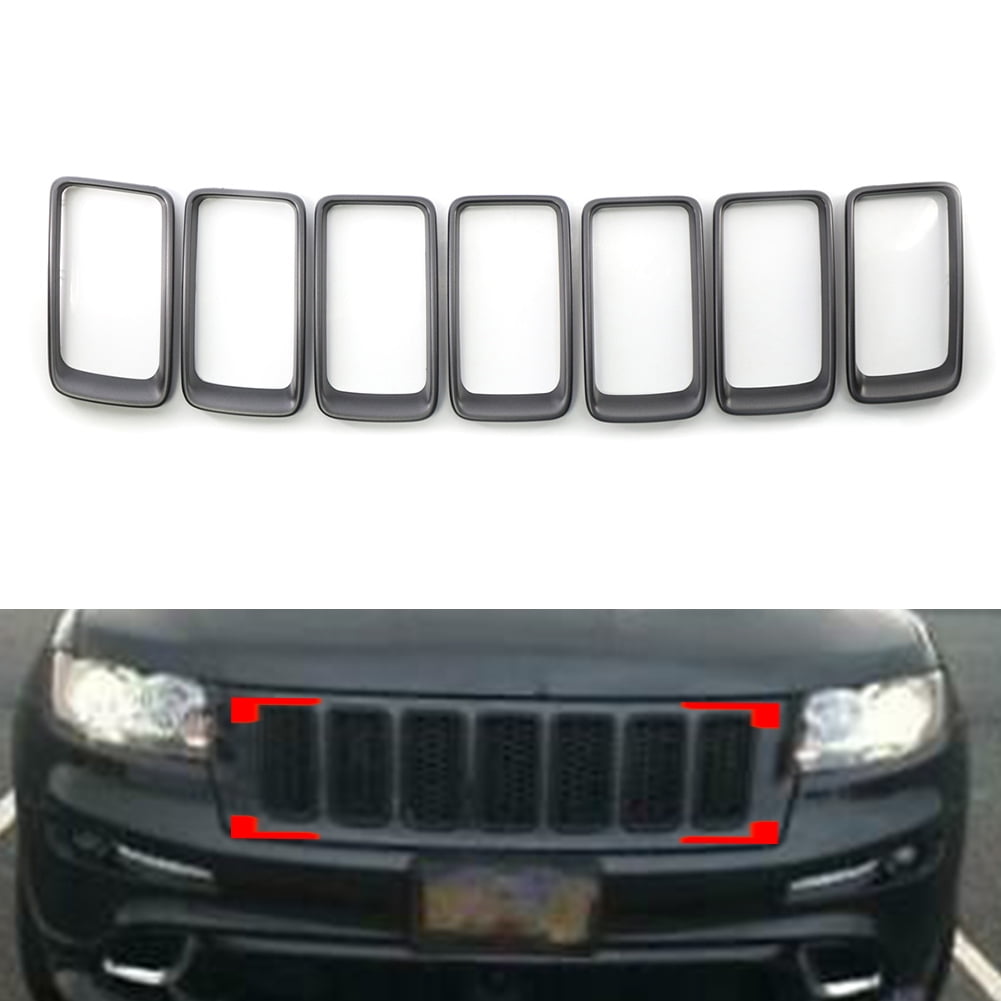NS Front Bumper Center Mesh Grille Cover Trim for Jeep Grand Cherokee ...