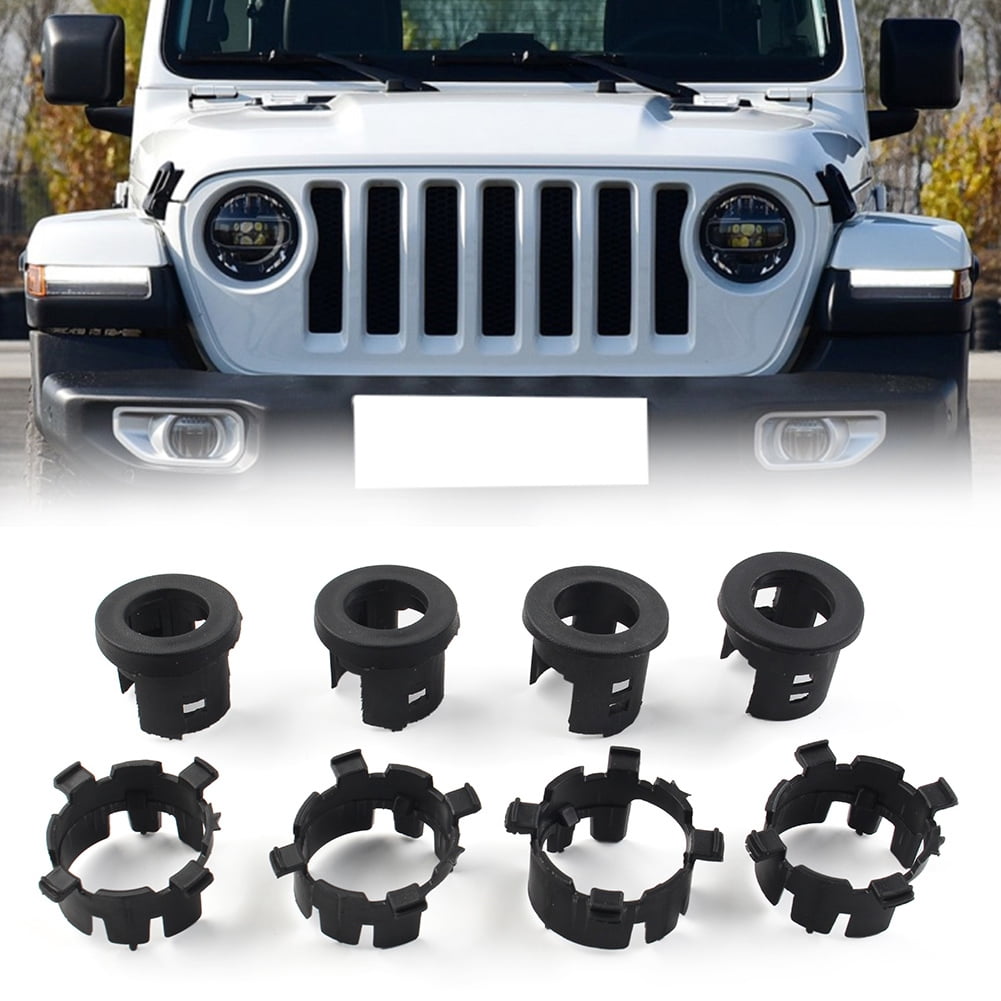 NS Front Bumper Radar Probe Bracket ABS for for Jeep Wrangler JL 2018 ...