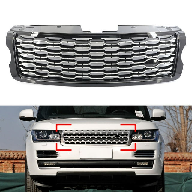 NS Front Bumper Upper Mesh Grille for Land Rover Range Rover Vogue L405 ...
