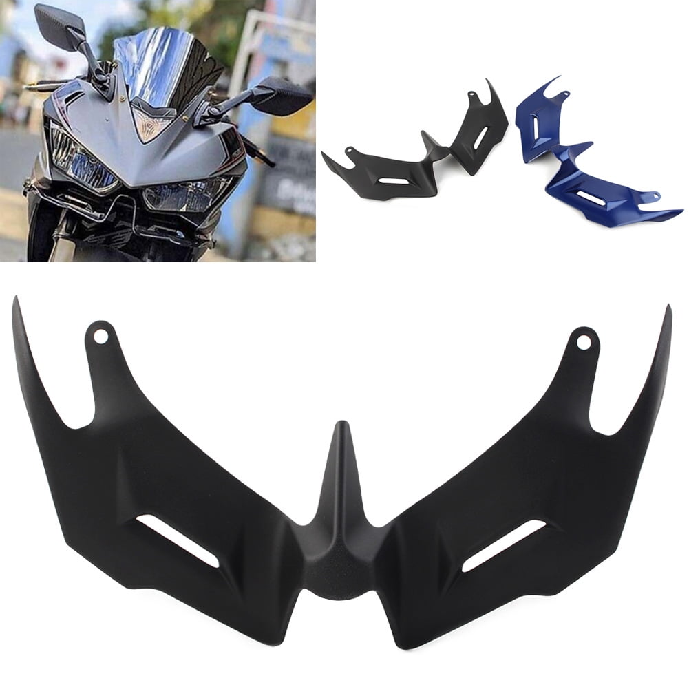NS Front Fairing Winglet Aerodynamic Spoiler for Yamaha YZF R3 R25 2014 ...