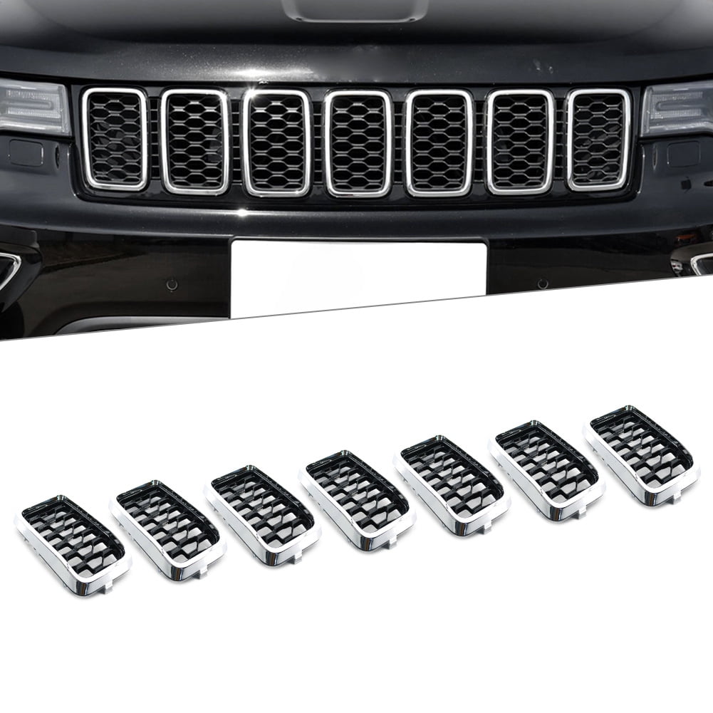 NS Front Grille Honeycomb Mesh Insert Cover for Jeep Grand Cherokee ...