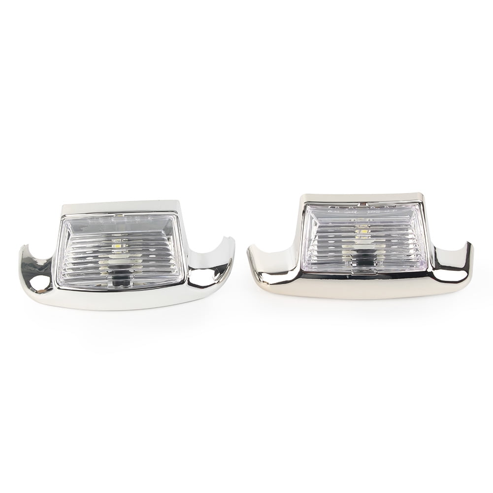 NS Front&Rear Mudguard Trim Fender Tip LED Light for Harley Glide ...