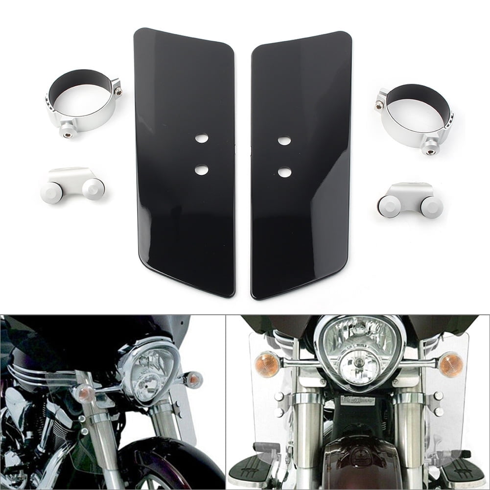 NS Front Wind Fork Air Deflector for Honda Kawasaki Yamaha Motorcycle ...
