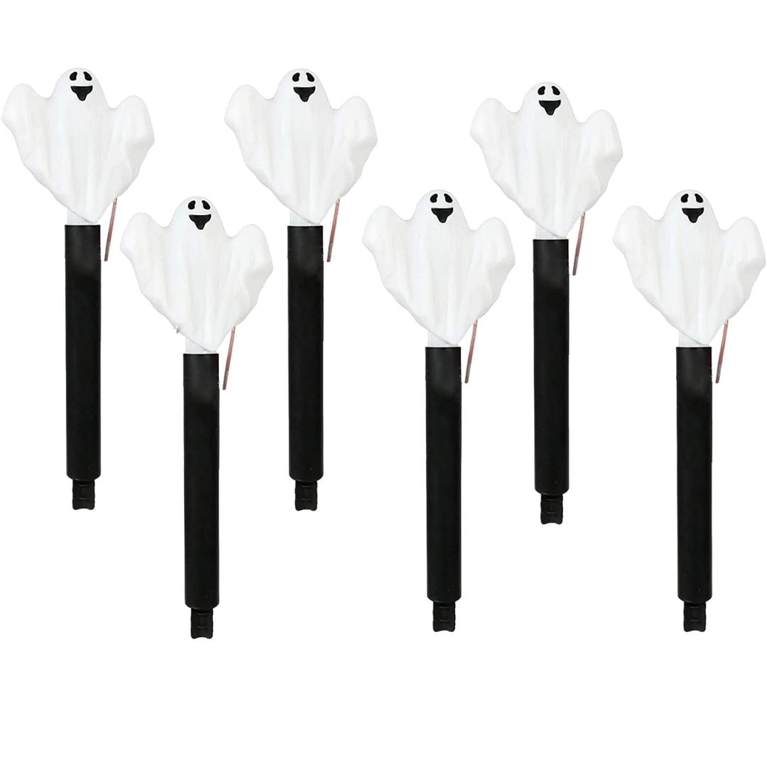 NS Halloween Ghost Solar Stake Lights Yard Pathway Lights Spooky ...