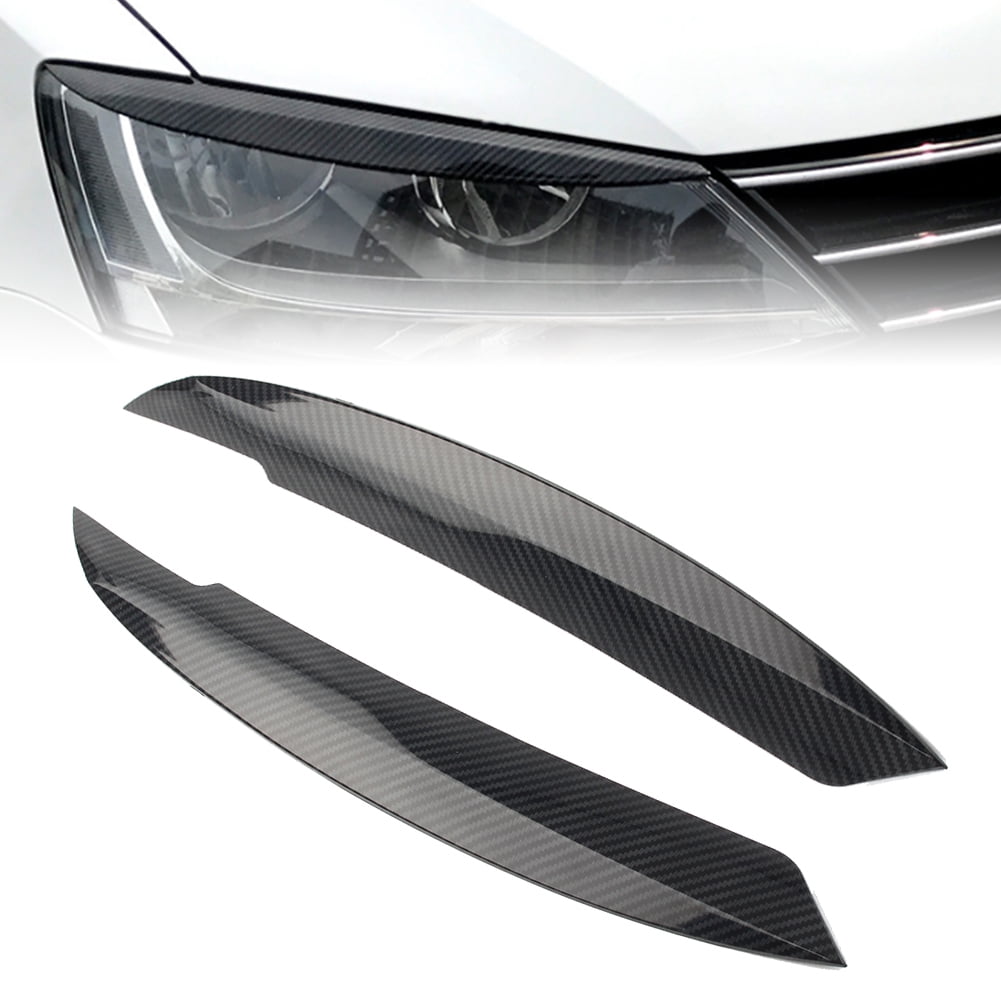 NS Headlight Lamp Eyelid Eyebrow Trims for VW Jetta MK6 Sagitar NCS ...