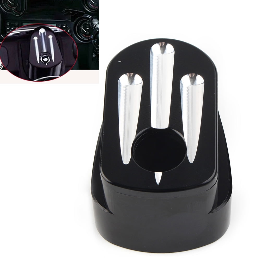 NS Ignition Switch Cover Fit Harley Street Road Glide Aluminum CNC Cut ...