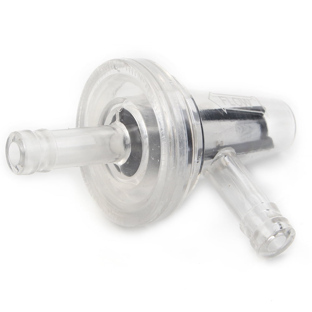 NS Inline Clear Motorcycle Right Angle Fuel Filters 90 Degrees Fits for ...