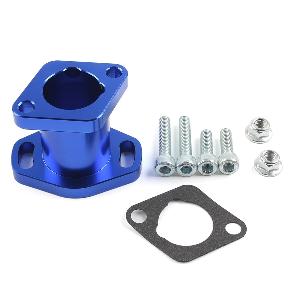 NS Intake Manifold Carburetor Adapter Engine Connector Blue, CNC Fuel ...