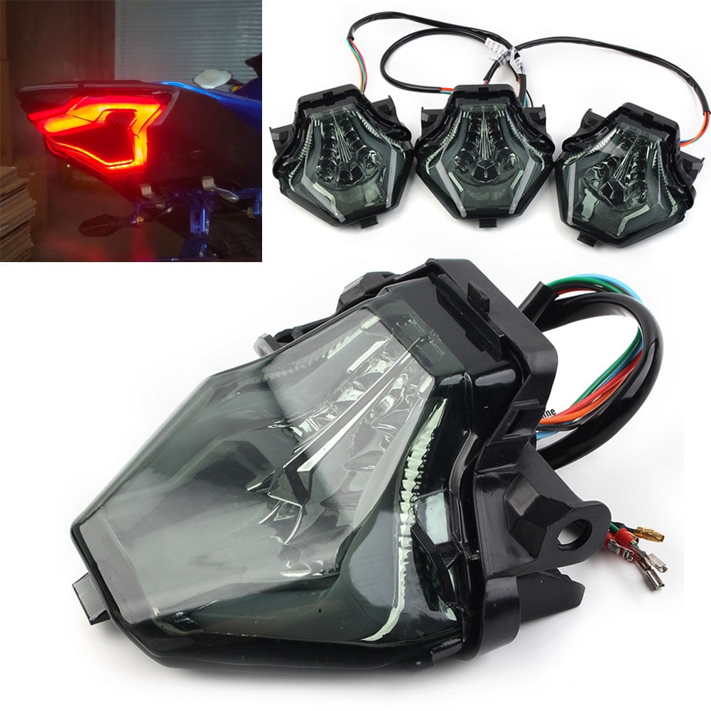 NS LED Brake Tail Light Turn Signal for YAMAHA YZF R3 R25 / MT-07 FZ07 ...